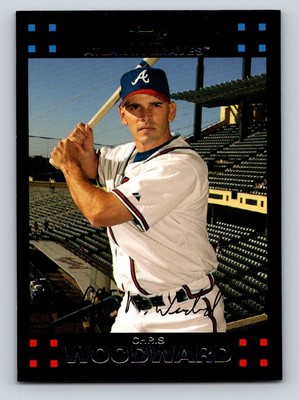 2007 Topps #552 Chris Woodward Atlanta Braves | eBay