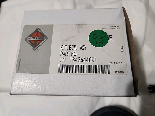 NEW GENUINE OEM INTERNATIONAL 1842644C91 Kit, Bowl Assembly Navistar ...