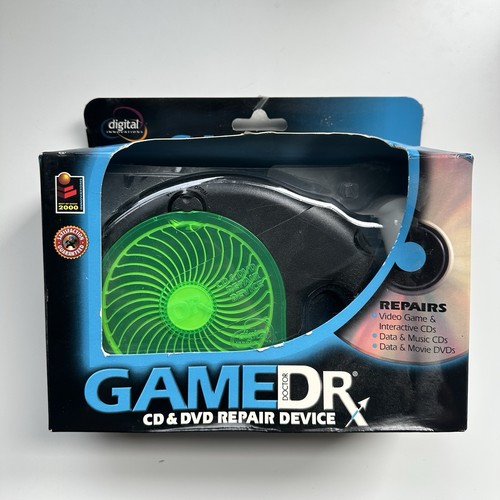 GAME DOCTOR CD & DVD Repair Device for Video Games Music Movies Disc ...