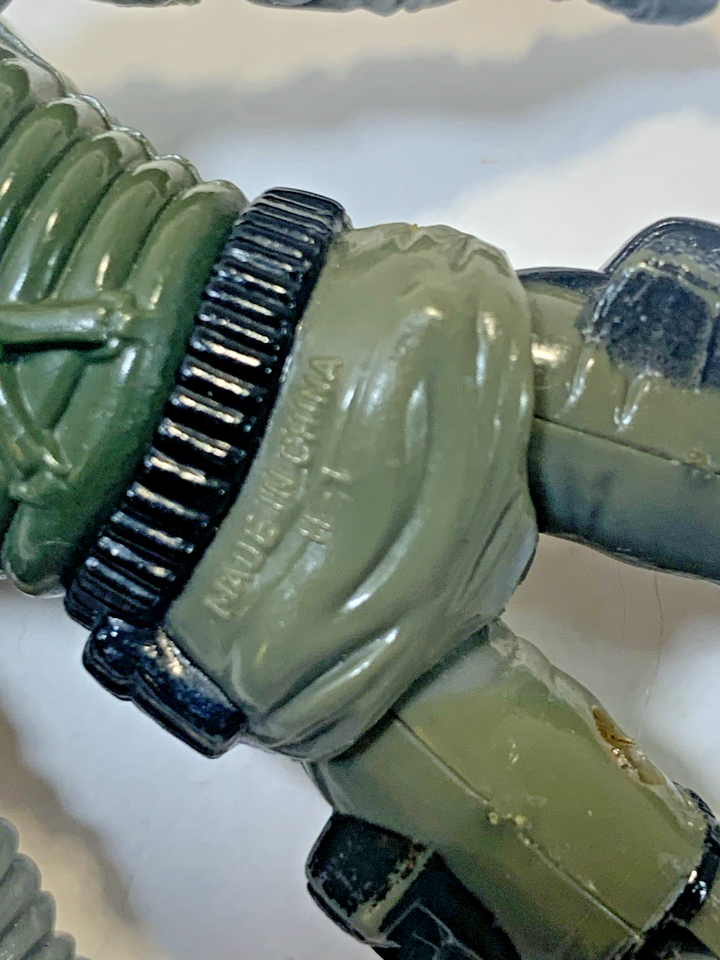 VINTAGE GI JOE ARAH NIGHTFORCE SHOCKWAVE 1989 COMPLETE WITH CARD HASBRO ...