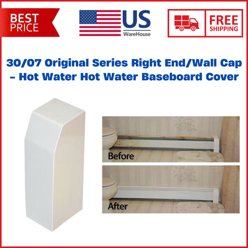 30/07 Original Series Right End/wall Cap - Hot Water Hydronic Baseboard ...