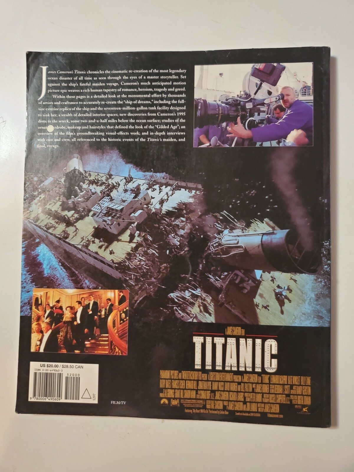 James Cameron's Titanic (1997, Paperback) # 1 New York Times Bestseller ...