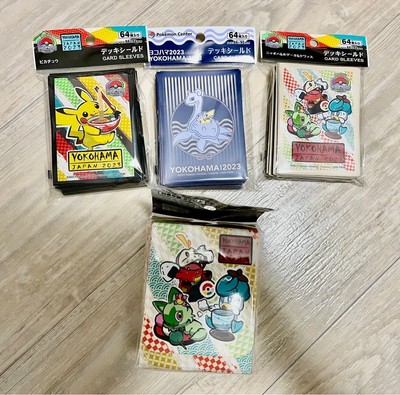 WCS2023 Exclusive Pokemon Card WCS Play Mat Set of 3 Deck Shields 3 ...