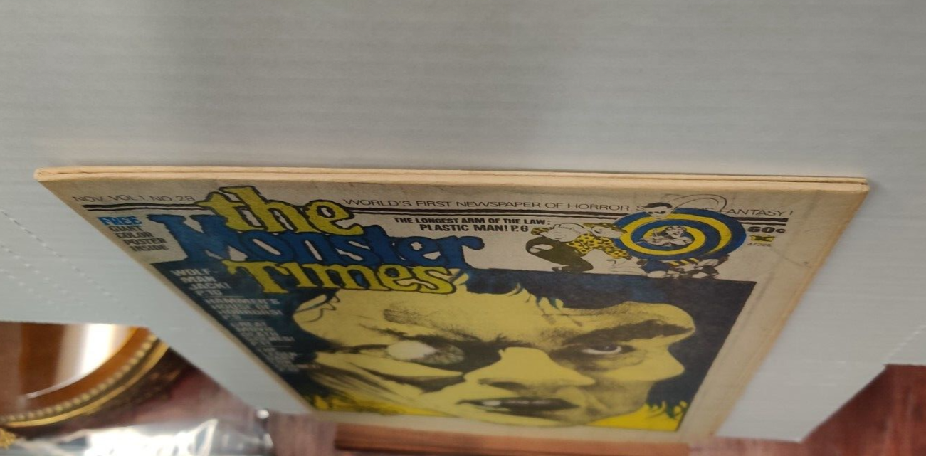 THE MONSTER TIMES #28 (1973) Horror SF Fantasy newspaper | eBay