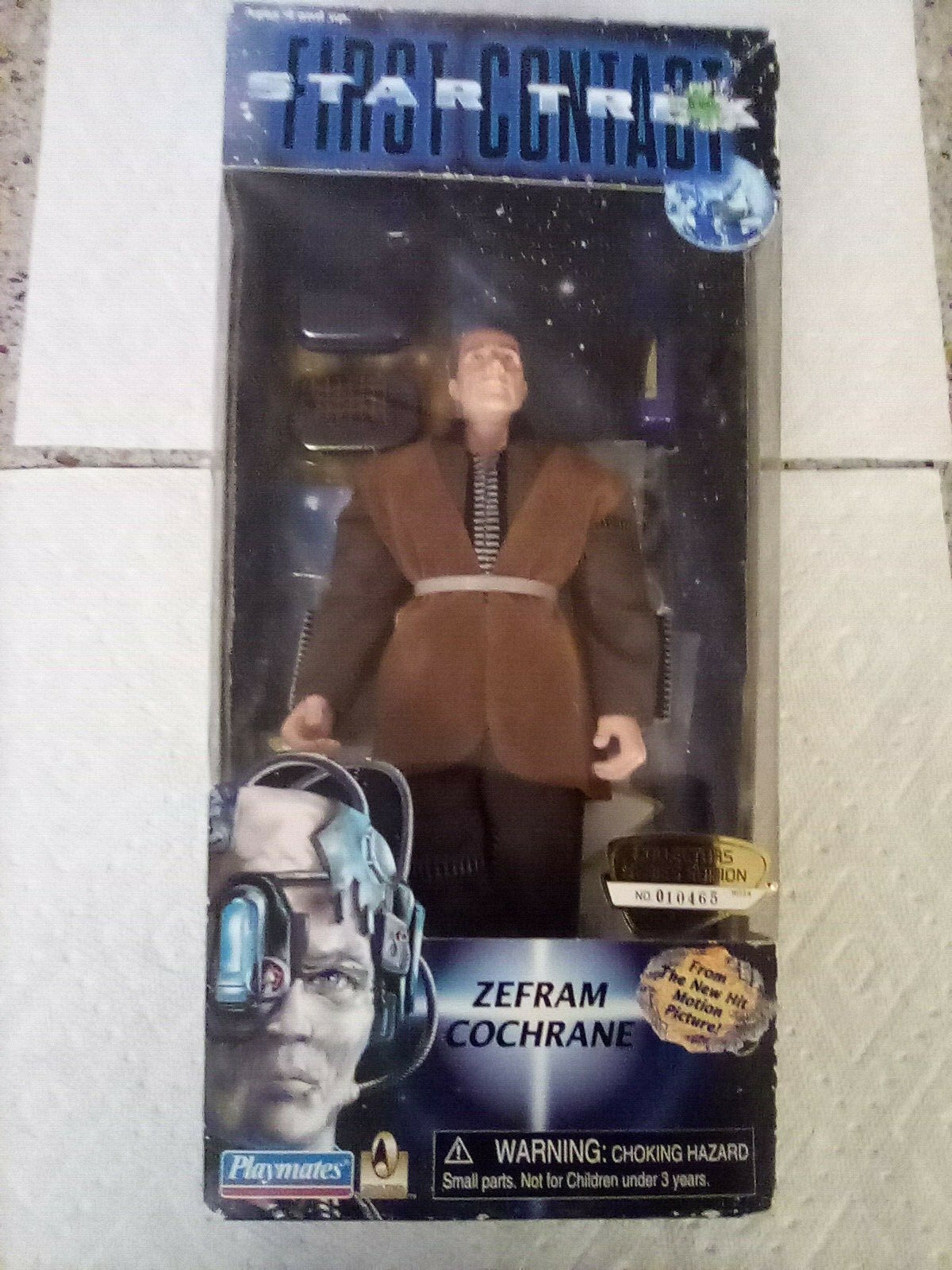 Star Trek : First Contact - Zefram Cochrane - 9in. * Collectors Edition ...