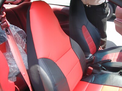 FORD PROBE 1993-1997 IGGEE S.LEATHER CUSTOM FIT SEAT COVER 13COLORS ...
