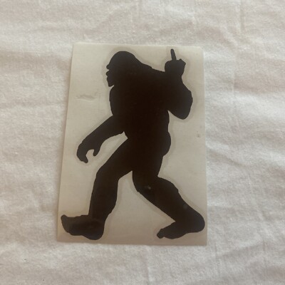 Sasquatch middle finger flipping off decal sticker any color | eBay