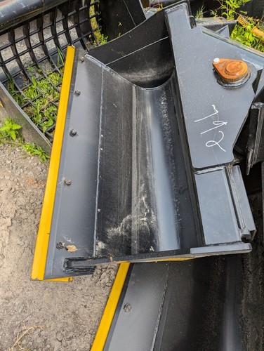 48" Hydraulic Power Tilt Grading Clean Up Out Ditching bucket 50mm Cat ...