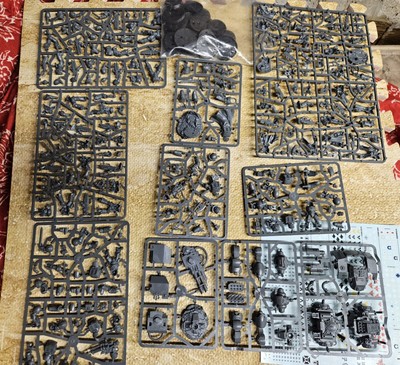 Warhammer 40k Leviathan Box Set Space Marine Half Unused | eBay