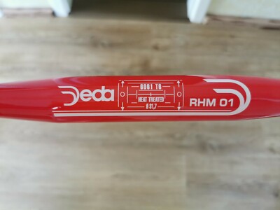 Deda RHM 01 - RED! 44 cm(O-O) Alloy Road Bike Handlebars - 31.8mm ...