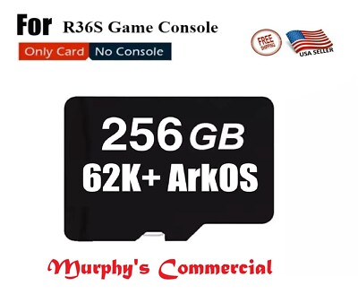 256GB TF Card Upgrade For R36S with Arkos 2.0 + 62K - CARD ONLY!!!! | eBay