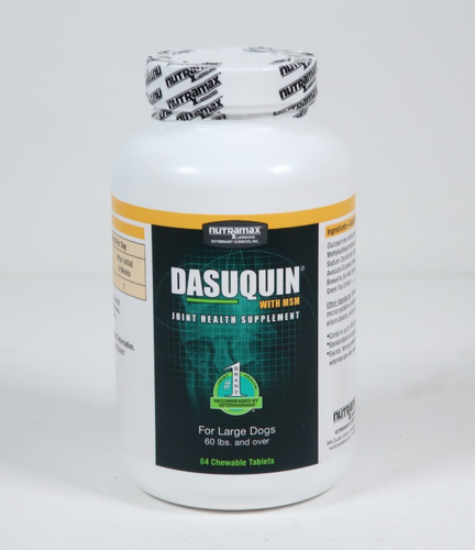 Nutramax Dasuquin with MSM – Large Dogs 60–120 lb – 84 Chew Tablets–exp ...