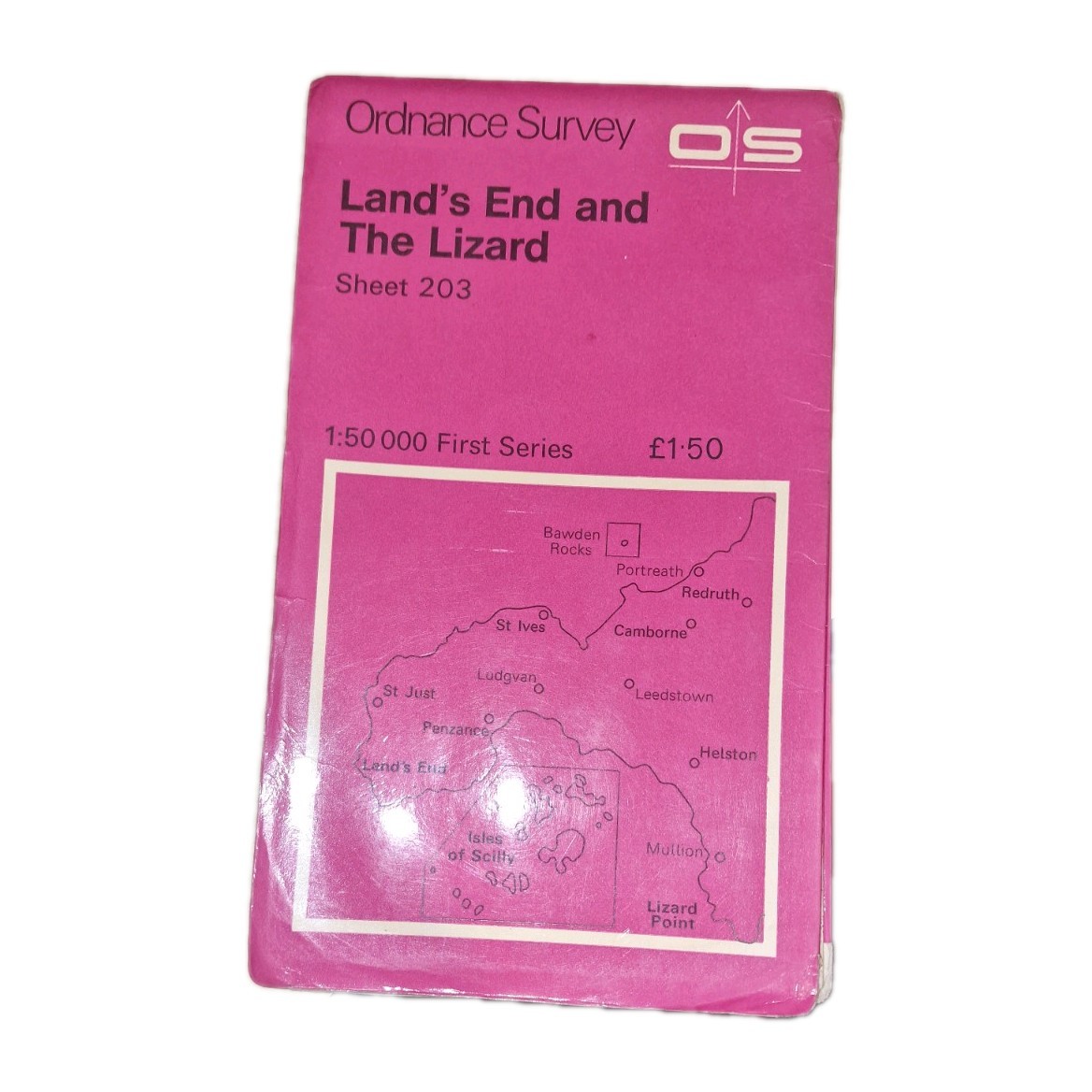 Ordnance Survey Land’s End and The Lizard Sheet 203 – 1:50,000 First ...