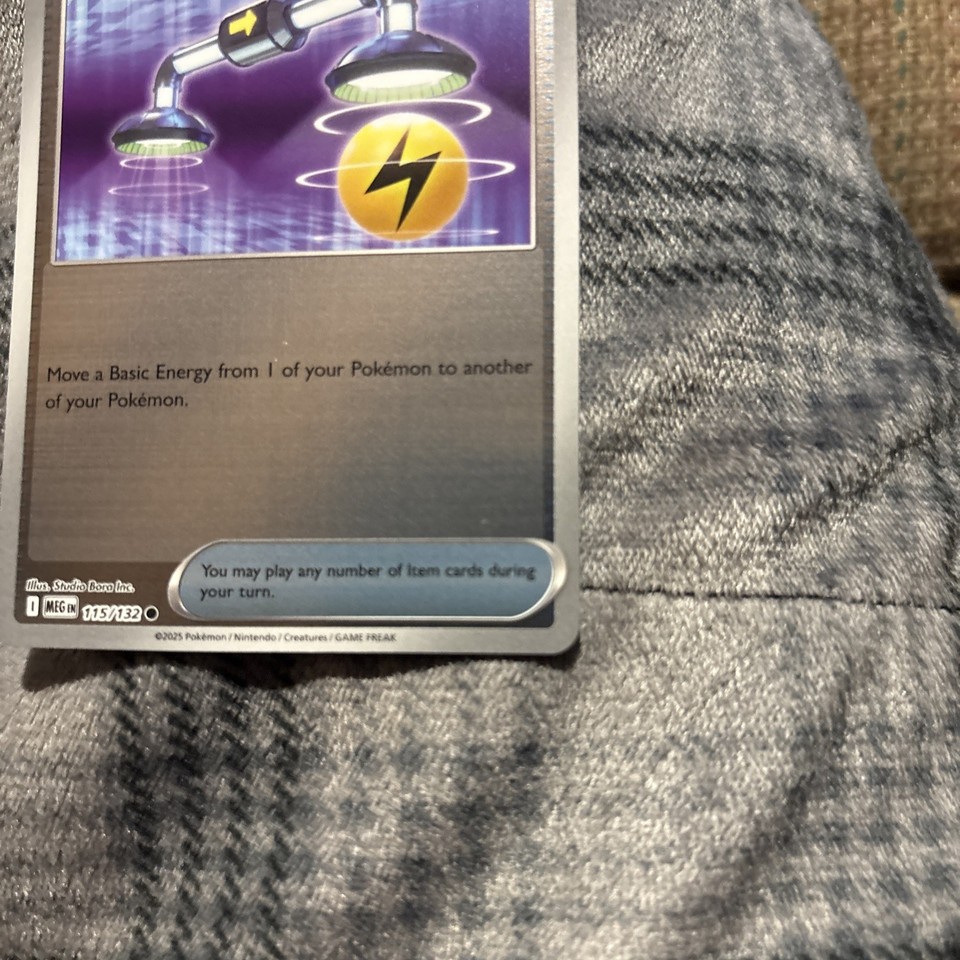 Pokemon ENERGY SWITCH 115/132 - Mega Evolution - Rev Holo - MINT | eBay