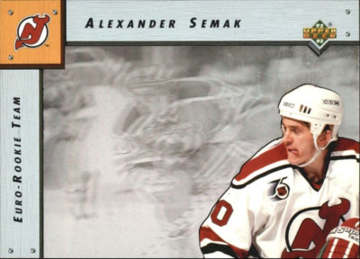 1992-93 Upper Deck Euro-Rookie Team Alexander Semak #ERT5 New Jersey ...