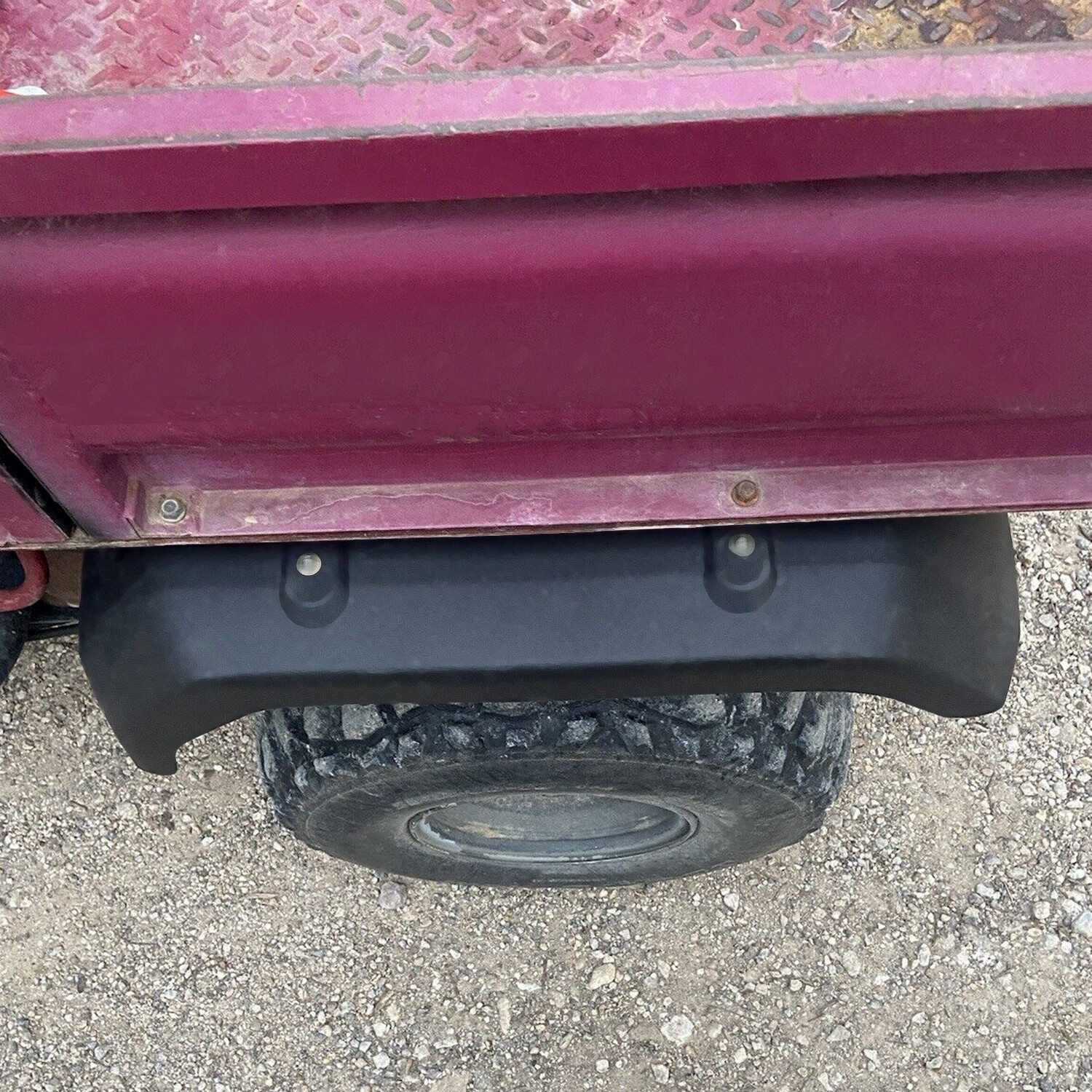 2001-2008 Kawasaki Mule 3000 3010 3020 Rear Fender Pair | Black | PP ...