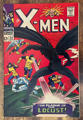 X-Men #24 - STUNNING HIGH GRADE - 1st App Locust - Marvel Comics 1966 ...