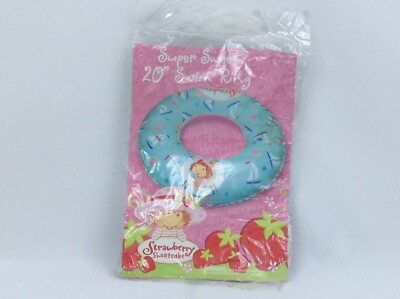 Strawberry Shortcake 20" Swim Ring Inflatable Summer Pool Toy Sail Boat ...