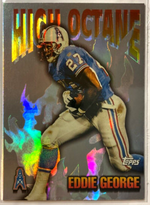 Eddie George 1997 Topps High Octane Insert Card #HO-9 Houston Oilers | eBay