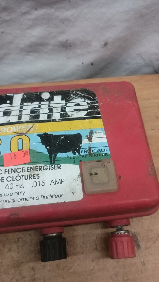 Vintage Speedrite Mains Operated Electric Fence Energizer 120 | eBay