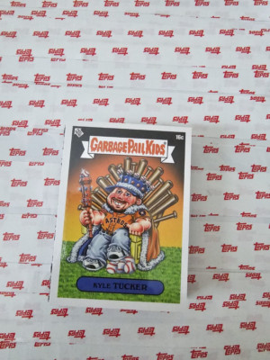 2023 Garbage Pail Kids MLB Series 3 Throned Tucker #16b Kyle Tucker ...