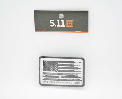 5.11 TACTICAL RIFLE UPPER BATTLE FLAG PATCH/LOGO PATCH HOOK/LOOP ...