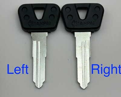 2 Yamaha Key Blanks Motorcycle ATV Yamaha XT DT TW FZR Virago Venture ...