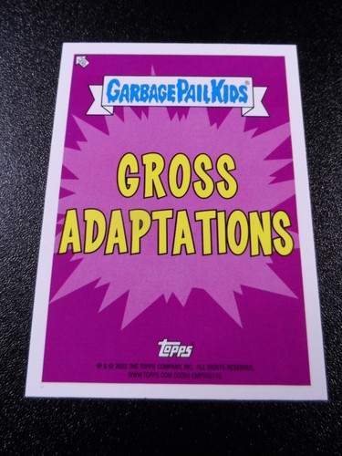 Willy Wonka & The Chocolate Factory Johnny Depp Spoof Garbage Pail Kids ...