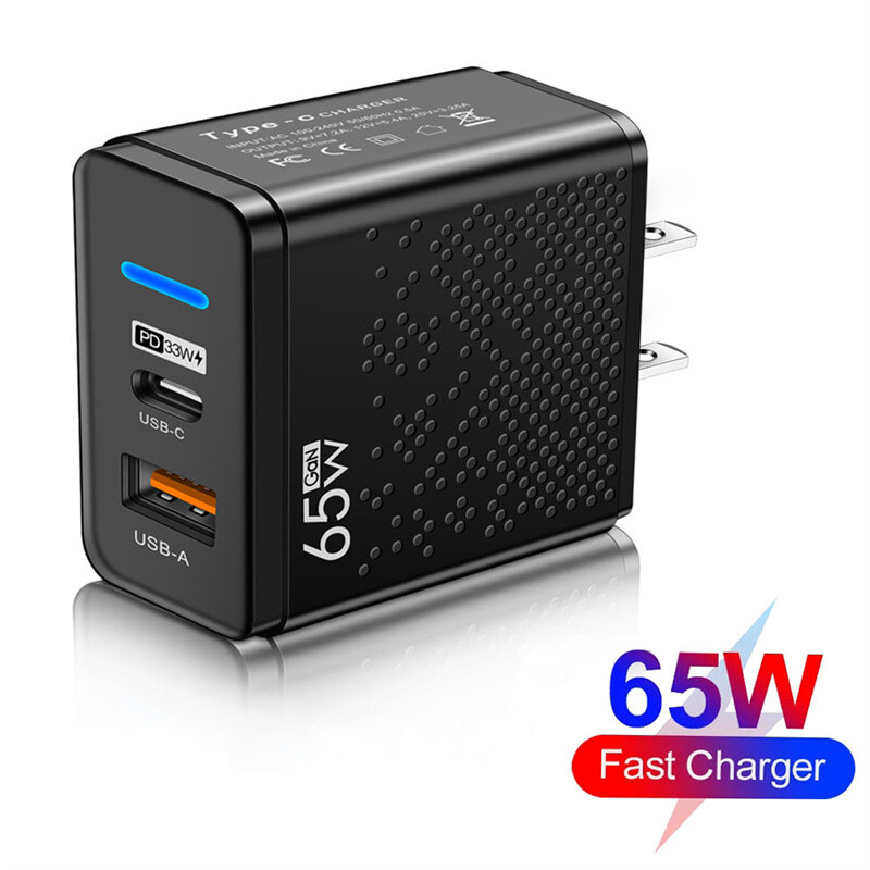 65W Fast Type C Wall Charger , 4-In-1 65W Super Fast Cable For Cell ...