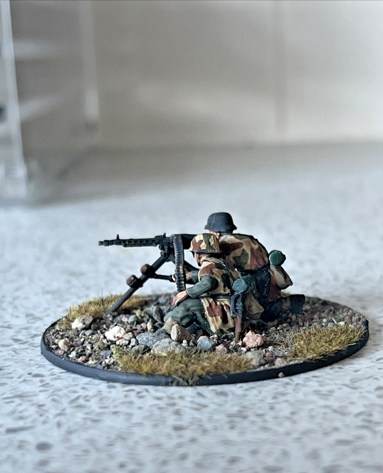 28mm WW2 German Machine Gun Team Victrix Heavy Weapons Painted Bolt ...