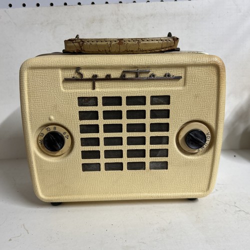 Sparton Vintage Tube Radio "Lunchbox" Model 309 For Parts Or Repair ...