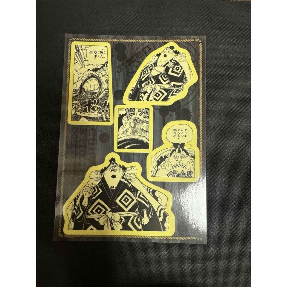 ONE PIECE Custom Sticker Collection Luffy, Robin, and Jinbe 3 pcs ...
