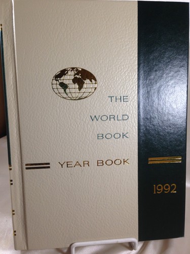 The World Book Year Book 1992 A Review of Events of 1991 Hardcover | eBay