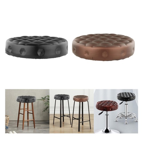 Bar Stool Cushions Round Standard Nonslip Removable Seat Cushion ...