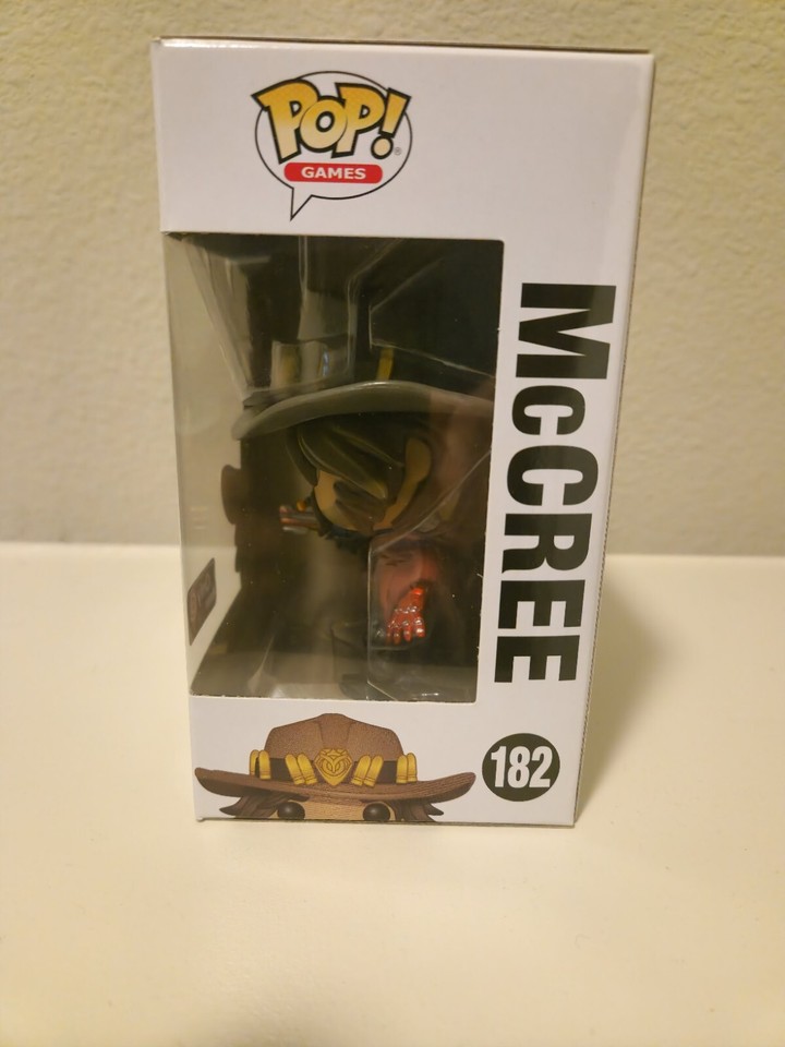 Overwatch Funko Pop Games McCree #182 Summer Games USA Flag Skin ERROR ...