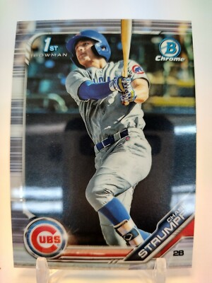 CHASE STRUMPF 2019 Bowman Draft Chrome Baseball 1ST BDC-178 Chicago ...