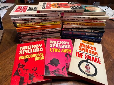 Vtg Mickey Spillane (Mike Hammer, Tiger Mann, Other) PB You Choose Ship ...