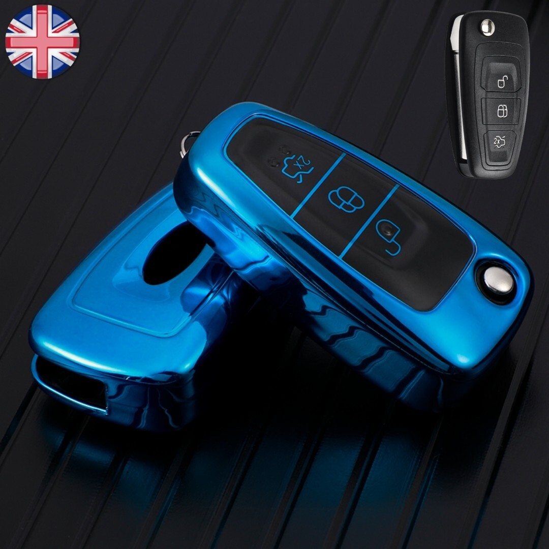 Smart Remote Key Fob Cover Case For Ford Fiesta Focus Mondeo Kuga Puma ...