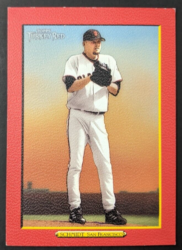 Jason Schmidt 2005 Topps Turkey RED #127 Baseball MLB Card SF Giants ...