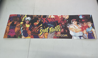X-men Vs Street Fighter Repro Arcade Marquee Sf2 Cps | eBay