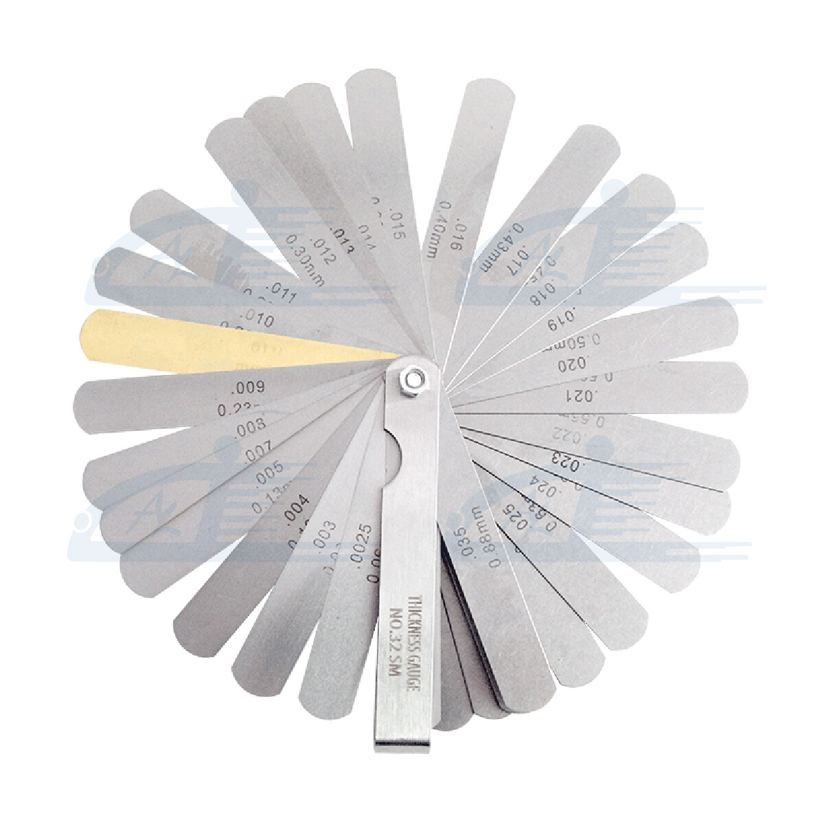 Guitar Luthier Tool Radius Gauge String Action Ruler Feeler Gauge ...