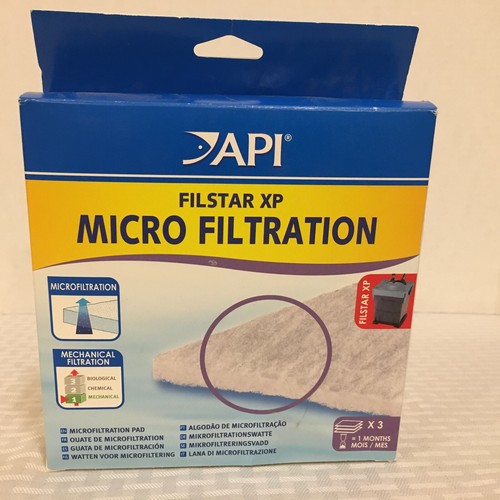 API Filstar XP Filter Micro-Filtration Pads 2 Count Aquarium Supplies ...