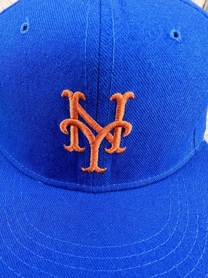 Vintage 90s New Era 5950 Pro Model Diamond Collection NY Mets Wool Hat ...