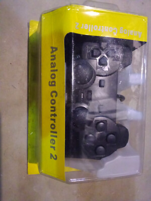 Analog Controller 2 - Black Controller - For PlayStation 2. BRAND NEW ...
