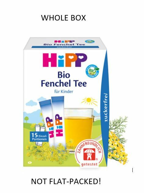 HiPP Tea for Baby From 1 Month 100 Extract Fennel Tea 15 Doses for sale ...