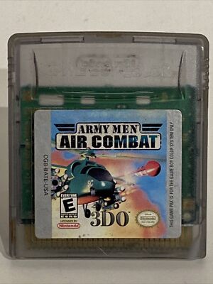 Army Men Air Combat (Game Boy Color, GBC, Cart Only) Tested | eBay