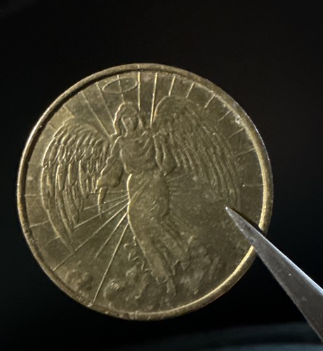 Vintage Guardian Angel Double-Sided Good Luck Collectors Coin 3 ...