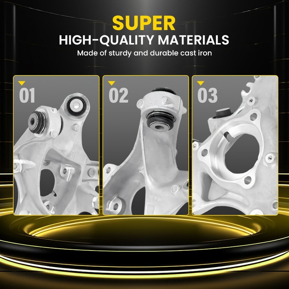 Rear Right Side Steering Knuckle 1PCS 1044411 Fits For Tesla Model 3 ...