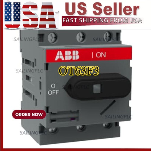 ABB OT63F3 DISCONNECTOR SWITCH, 3, 750, 63A 7445047718755 | eBay