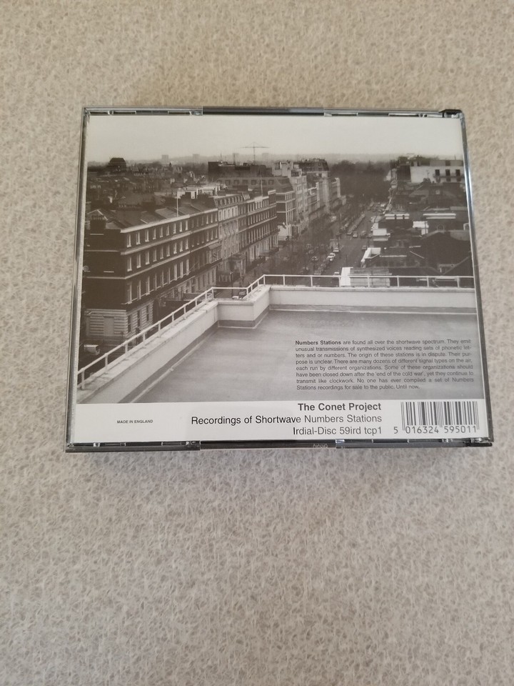 Conet Project EXTREMELY RARE 4-CD set complete with booklet NEAR MINT ...